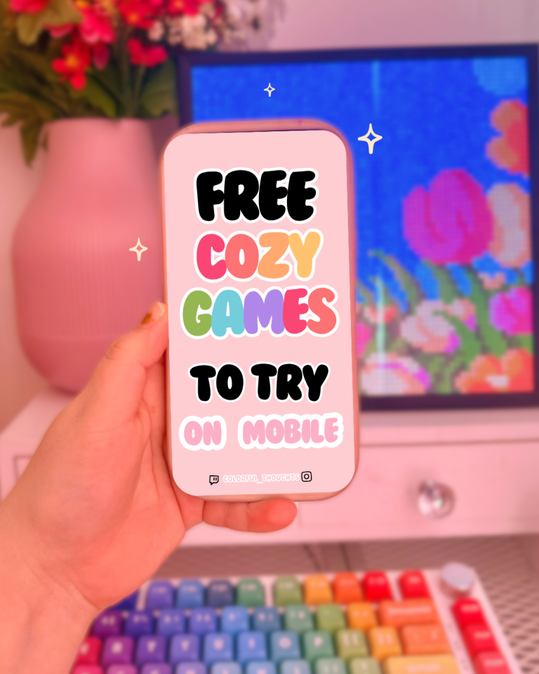 42 free cozy mobile games to try (Android and ios) – Colorful Thoughts